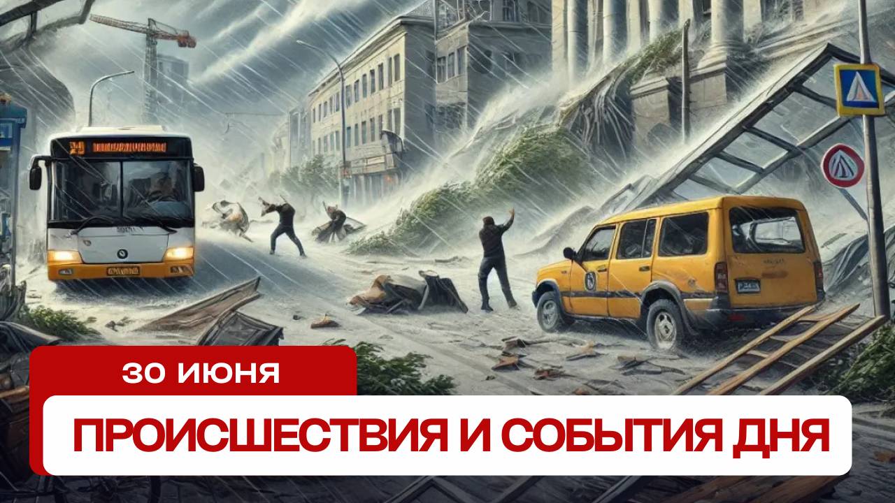 Катаклизмы сегодня 30.06.2025: новости сегодня, ЧП, события дня!