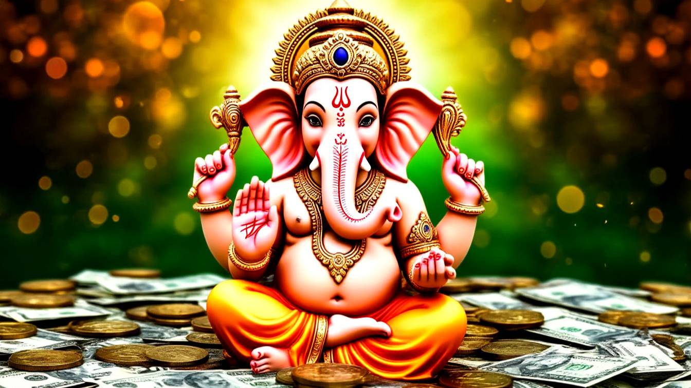 💰 МГНОВЕННО! Как ПРИВЛЕЧЬ ДЕНЬГИ? МОЩНЕЙШАЯ МАНТРА ГАНЕШИ — АКТИВИРУЙ ПОТОК ИЗОБИЛИЯ СЕЙЧАС! 🍀