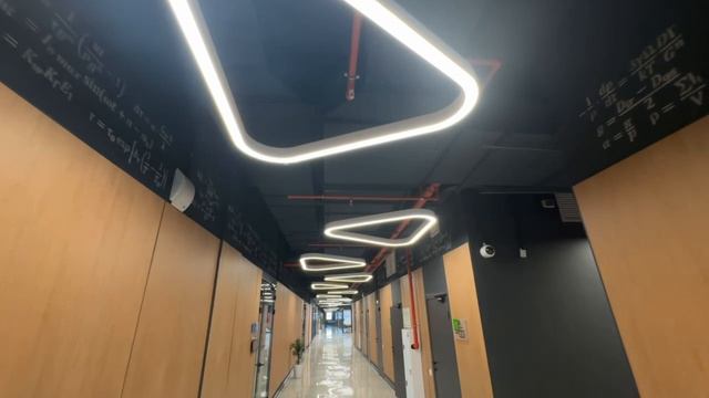 Межвузовский студенческий кампус в Уфе, 2024 г | Реечный потолок, освещение, стены # 1