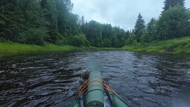 Сплав - река Андома ( пробежался )