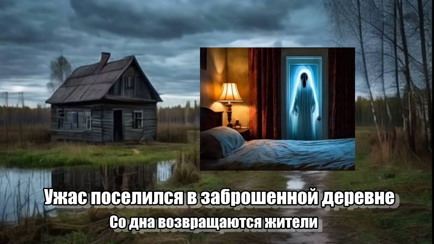 Ужас поселился в заброшенной деревне. Со дна возвращаются жители