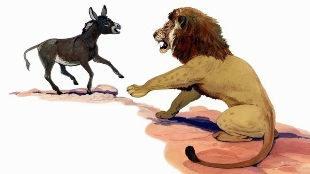 Новопожалованный Осёл | И. А. Крылов