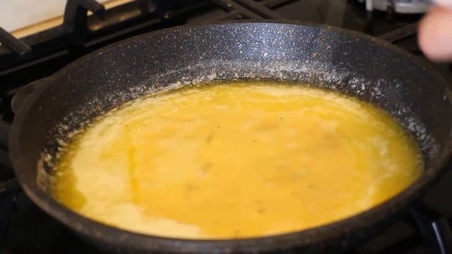 Яичница болтунья | Омлет как в Европе | Европейский омлет | Омлет без молока