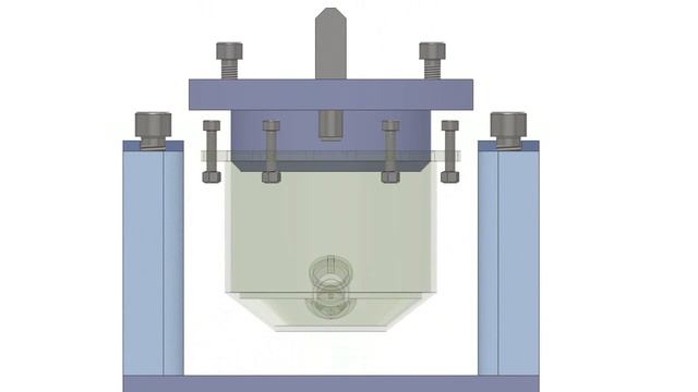 Оснастка для фиксации и позиционирования цилиндра воздушного клапана при фрезерной обработке