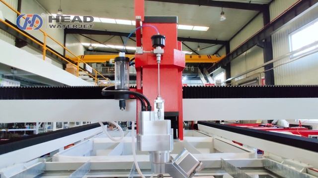 Станок для гидроабразивной резки HEAD3060-F с гидравлическим погрузчиком