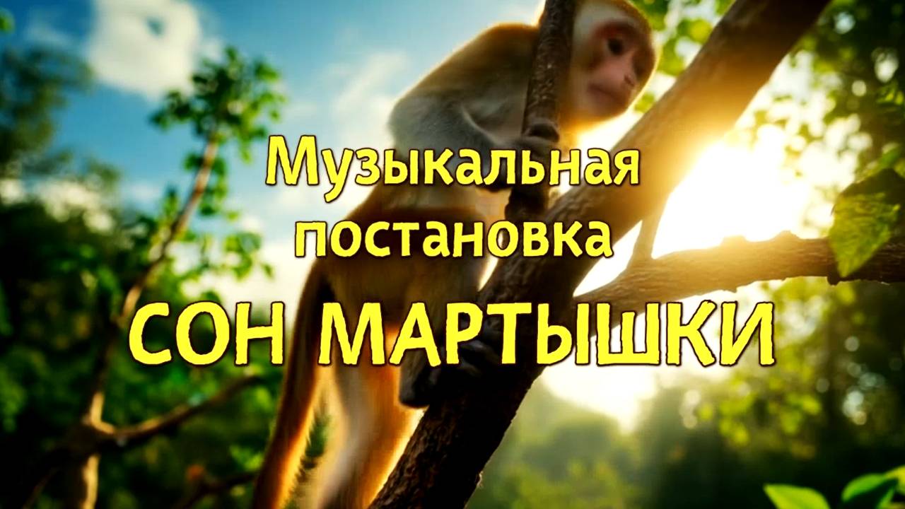 Музыкальная видеопостановка "СОН МАРТЫШКИ"