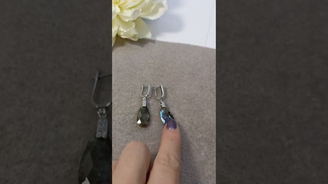 Серьги с ЛАБРАДОРОМ