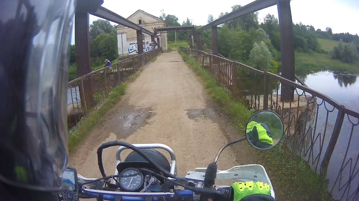Мотопоездка с Лёхой на тайник ГЭС на Рузе 28.06.2025