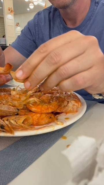 Как очистить креветку.