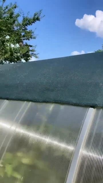 Затеняющая сетка в теплицу | температура падает на 5-10 градусов