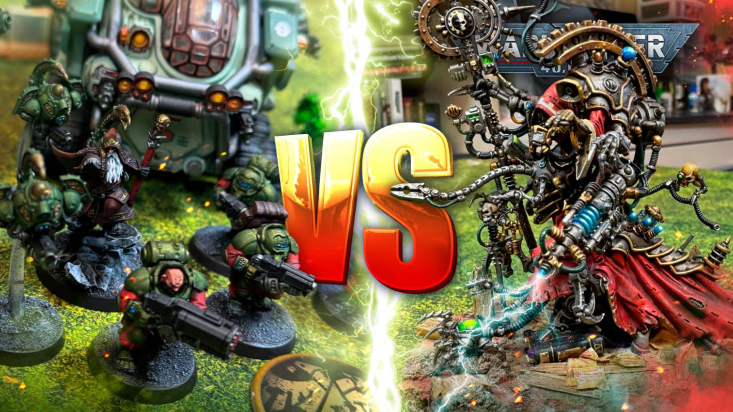 ⚔️Лиги Вотанн VS ⚔️Механикус | w40k 10th edition