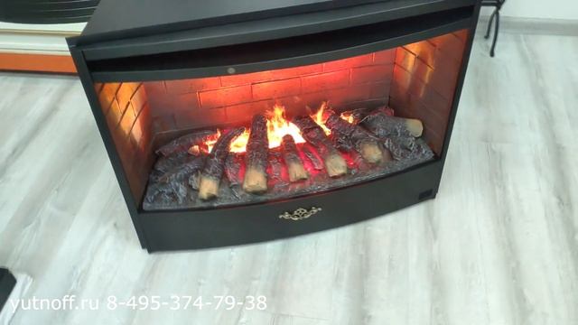 3D FIRESTAR 33 NEW - видео работы очага на минимальном режиме