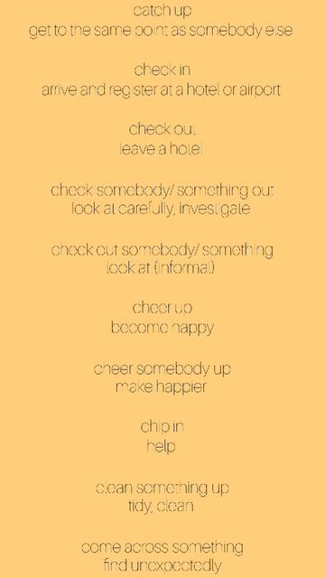 Фразовые Глаголы 4 Phrasal Verbs 4