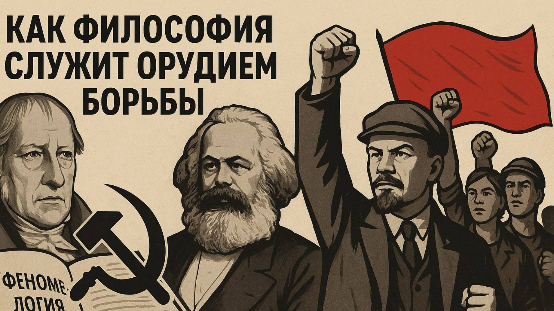 Как философия служит орудием борьбы.