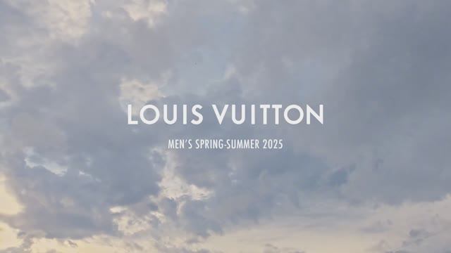 Показ мужской коллекции Louis Vuitton весна-лето 2025