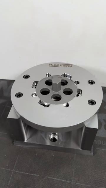 Готова оснастка Kottami для фиксации и позиционирования цилиндра воздушного клапана