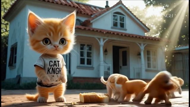 No Money, No Home_ The Heartbreaking Story of a Homeless Cat #catvideos #catsad