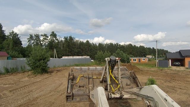 корчевание передним ковшем, планировка, вывоз мусора 13 погрузка