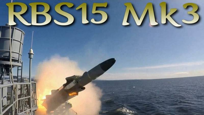 RBS15 Mk3 - противокорабельная ракета Швеции следующего поколения
