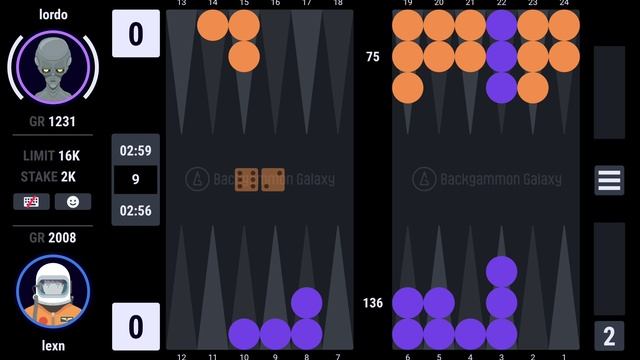 ПРАКТИКУЮСЬ НА BACKGAMMON GALAXY | НАРДЫ ОНЛАЙН | NO COMMENTS |
