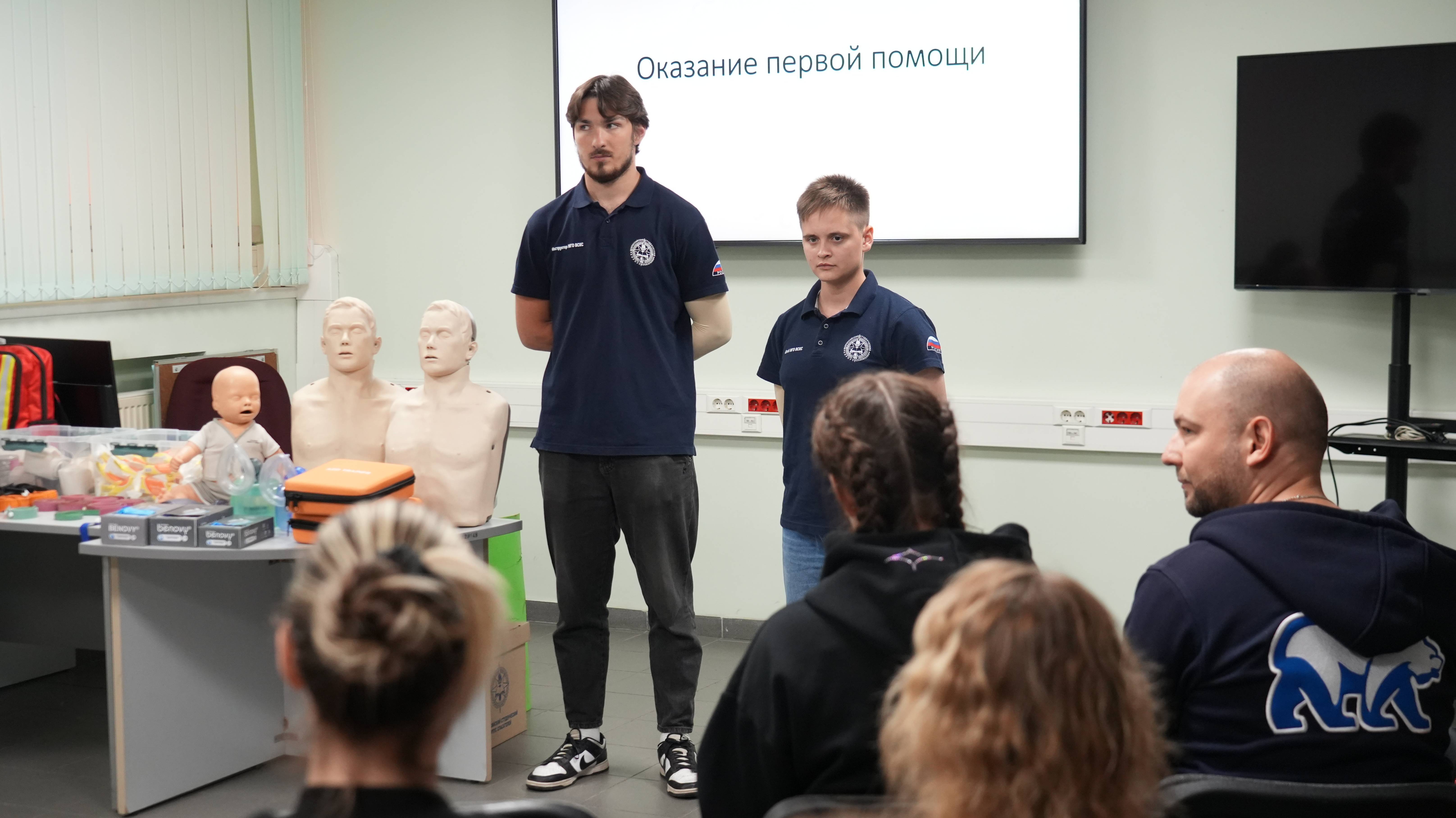 «Единая Россия» провела ко Дню ветеранов боевых действий мастер-класс по оказанию первой помощи