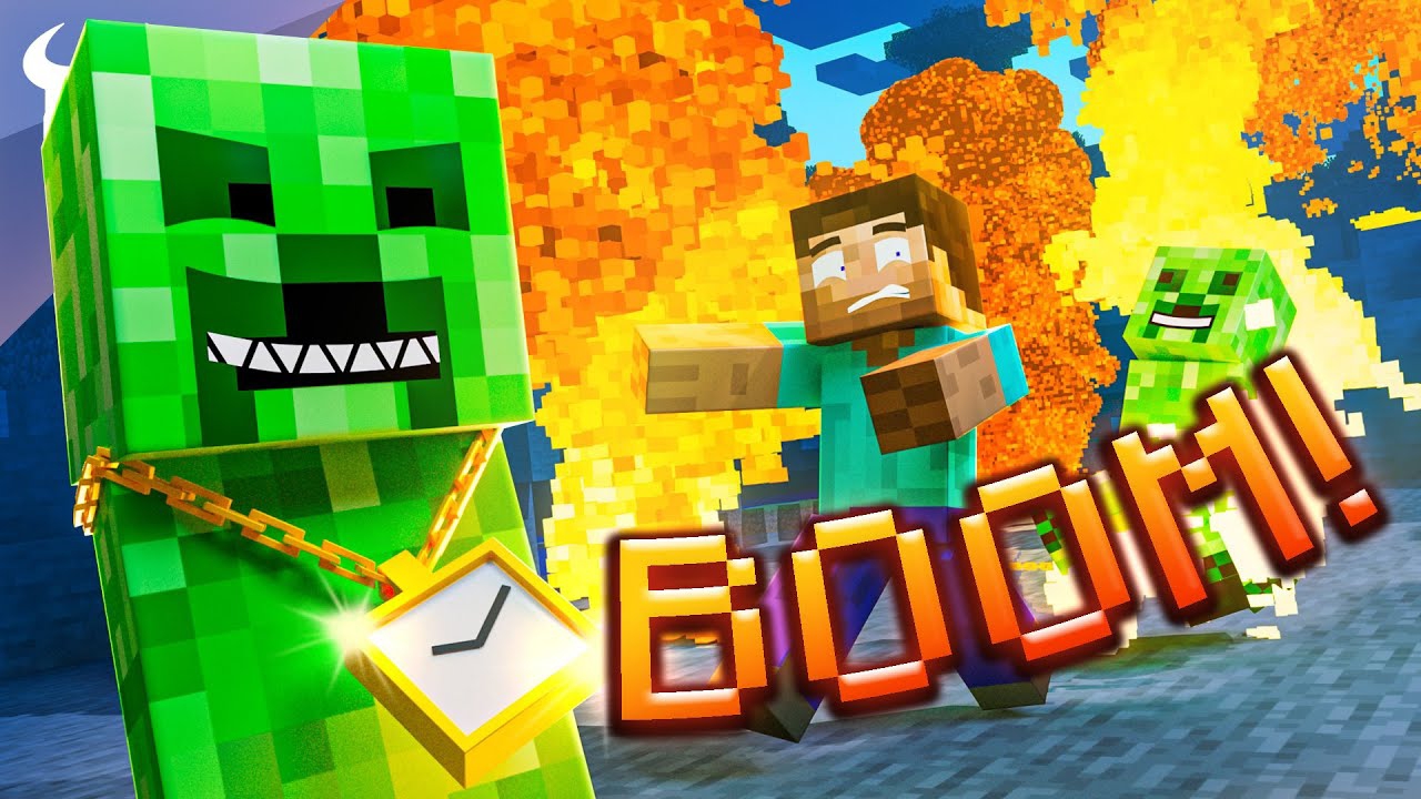 КРИПЕР РЭП РЕМИКС | 🎵Анимированное музыкальное видео для Майнкрафта 🎵|