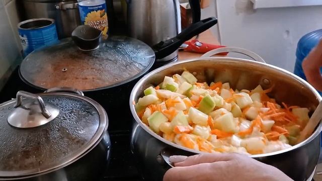 Домашняя Кабачковая Икра на зиму!Самая Вкусная икра без лишней возни Без зажарки и стерилизации!