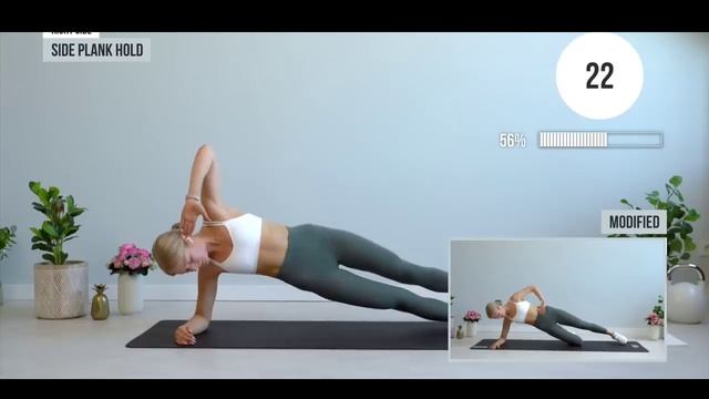 Тренировки дома. День 2. 20ти минутная тренировка мышц спины и пресса