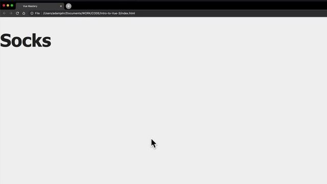 2. Creating the Vue App