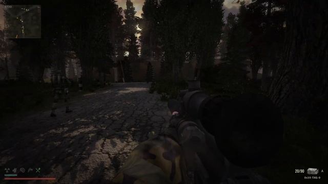 S.T.A.L.K.E.R. Lost Alpha-Enhanced Edition #25. Спасаем приятеля Серого в Лесу.