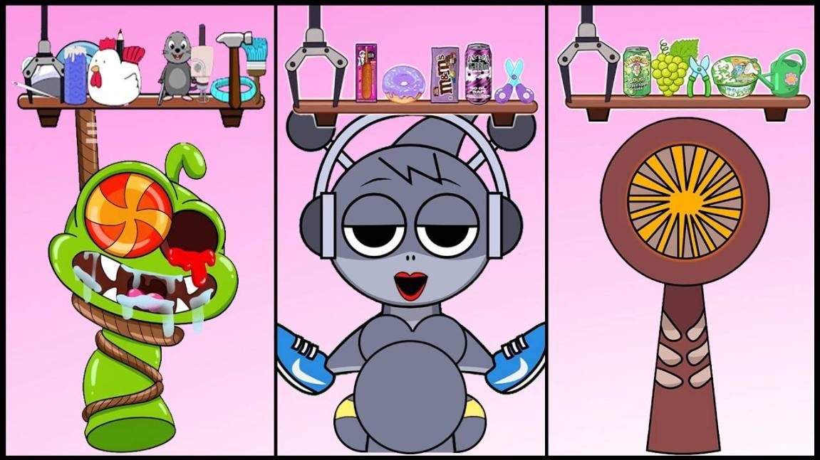 СПРУНКИ VS ИТАЛЬЯНСКИЕ МЕМЫ - ФАЗА РЕМОНТ (Incredibox Sprunki) #sprunki #СПРУНКИ