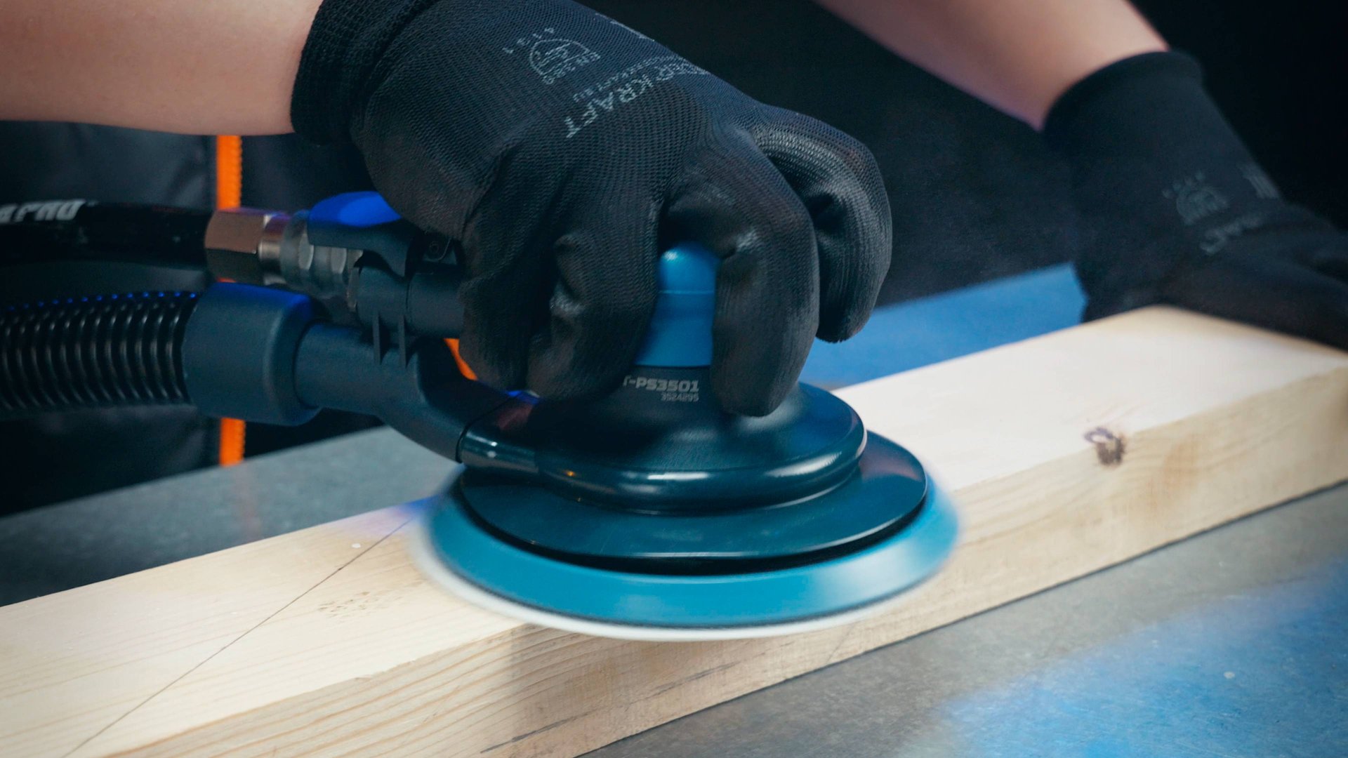 Пневматические орбитальные шлифмашинки OPTIMUS