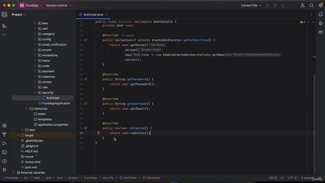 1 -Auth User & User Details