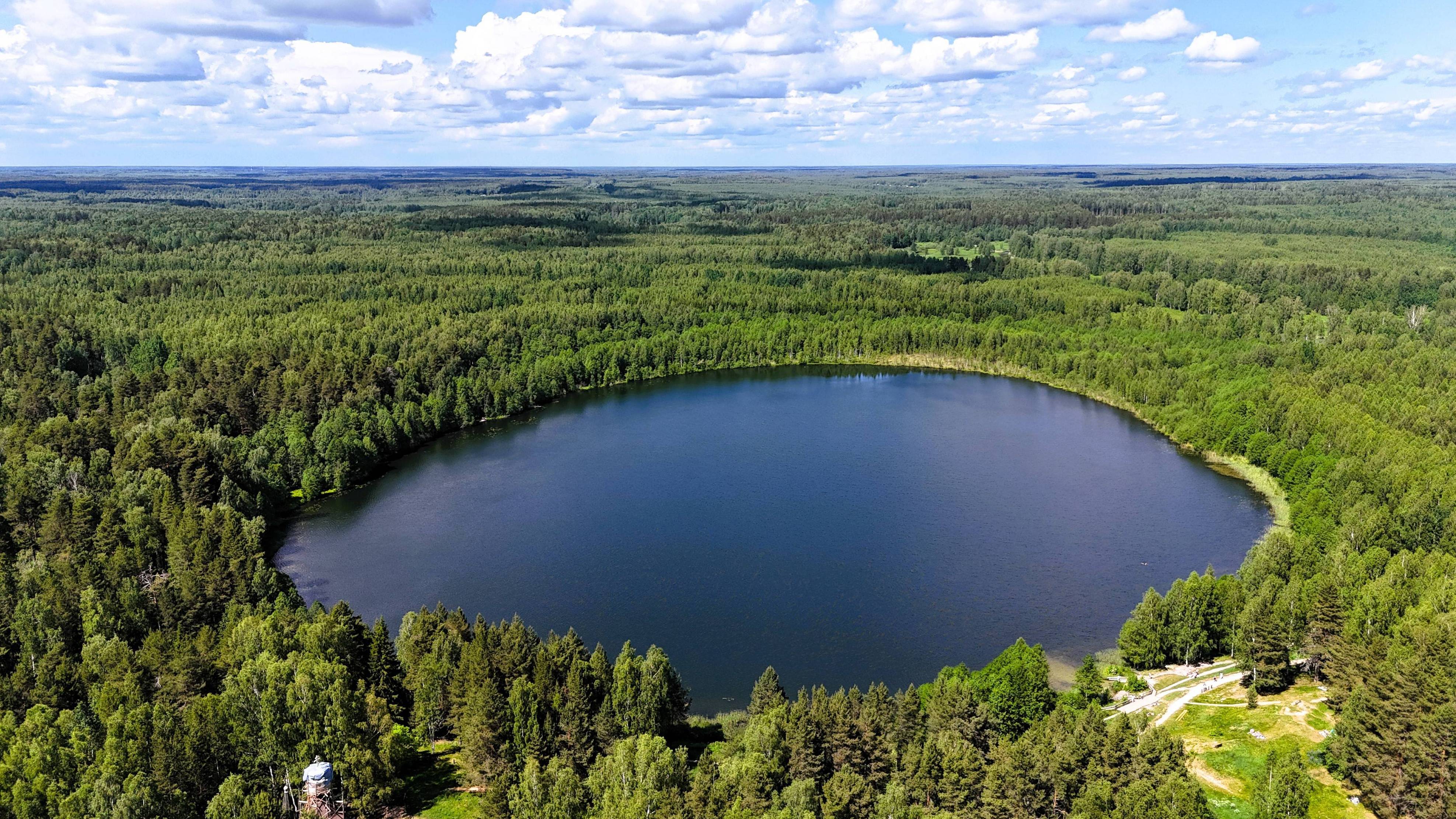 Подводный мир озера Светлояр. Нижегородская область.