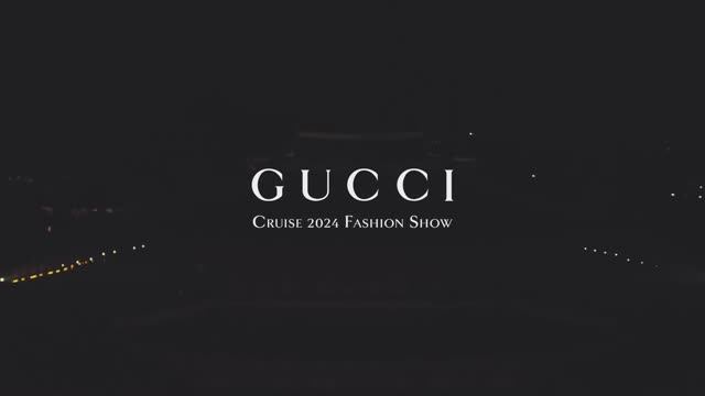 Показ коллекции Gucci Cruise 2024
