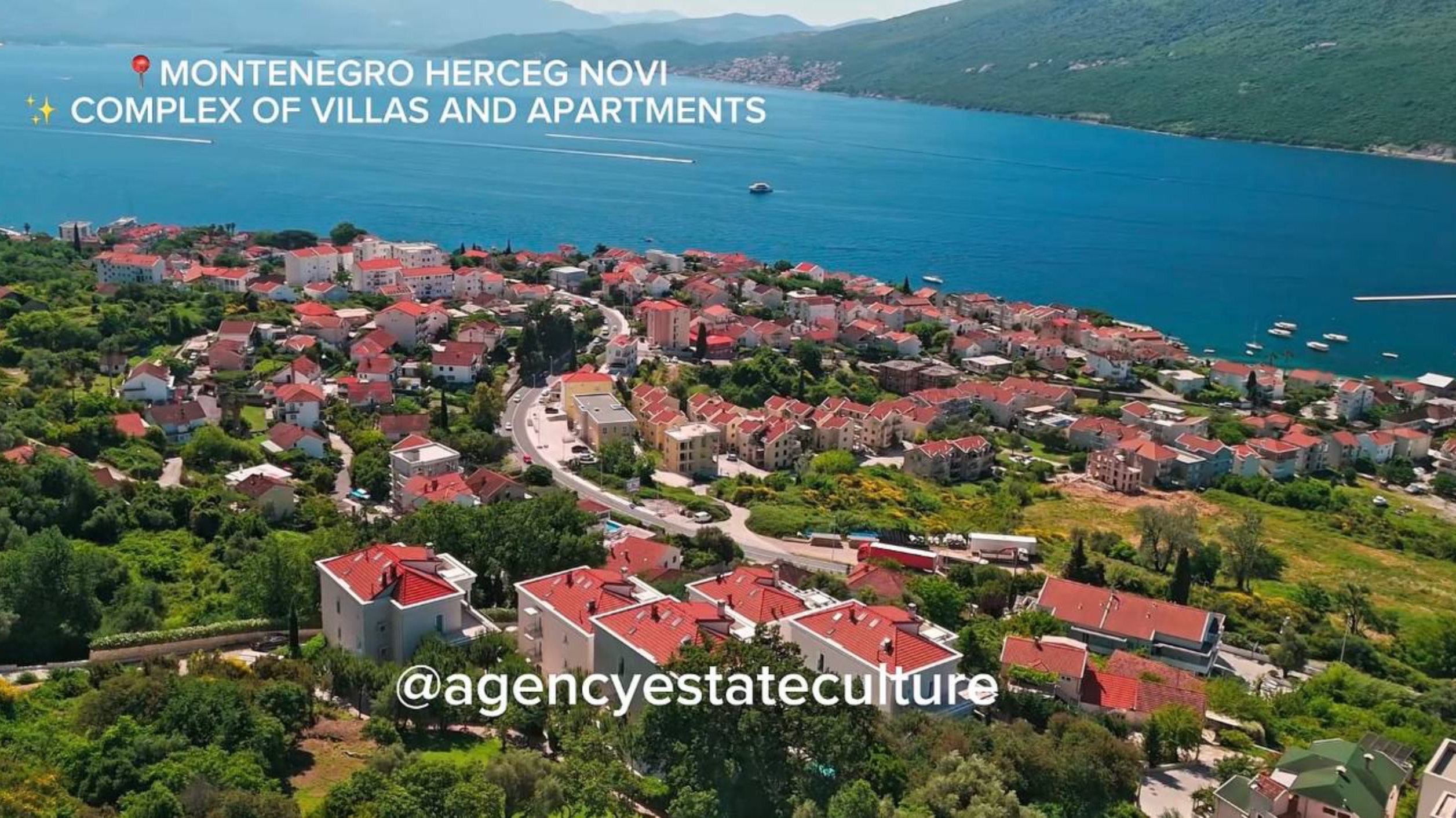ПРИВАТНЫЙ КОМПЛЕКС ЭЛЕГАНТНЫХ ВИЛЛ И АПАРТАМЕНТОВ В ХЕРЦЕГ-НОВИ С РОСКОШНЫМИ ВИДАМИ I КУЛЬТУРА I 🎭