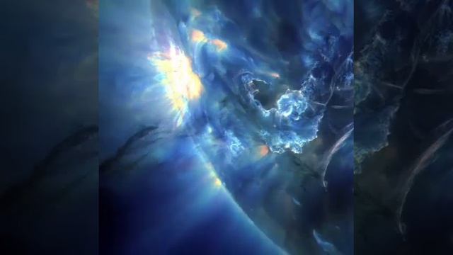 Выброс корональной массы на Солнце