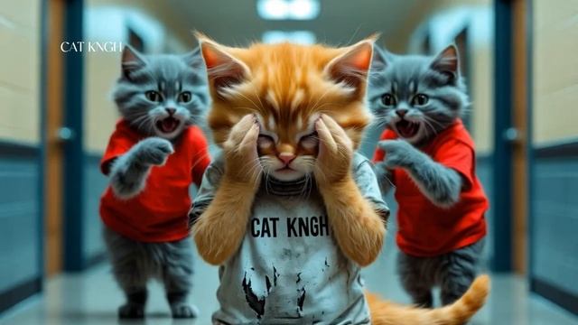 No One Helped His Sister… So HeFought to Protect Her #catvideos #catsad #catsads