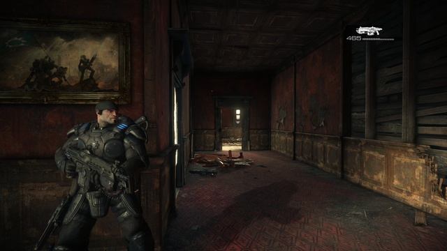 Gears of War: Ultimate Edition Прохождение #7 (Дом СТРАХА ууууууу боюсь)