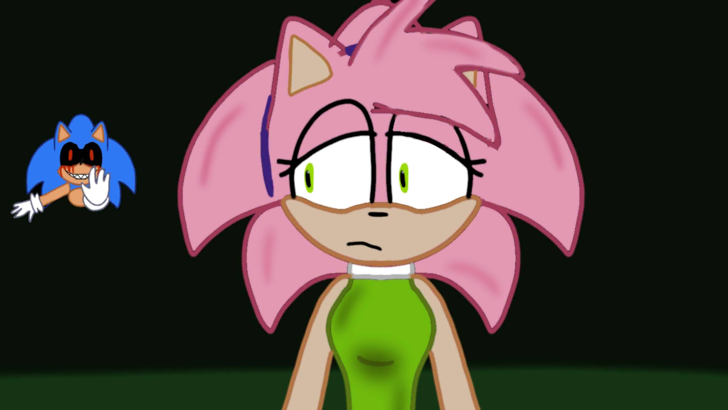 Конечно трудно но не сегодня... Прохождение: Sally.exe true nightmare demo(Amy)