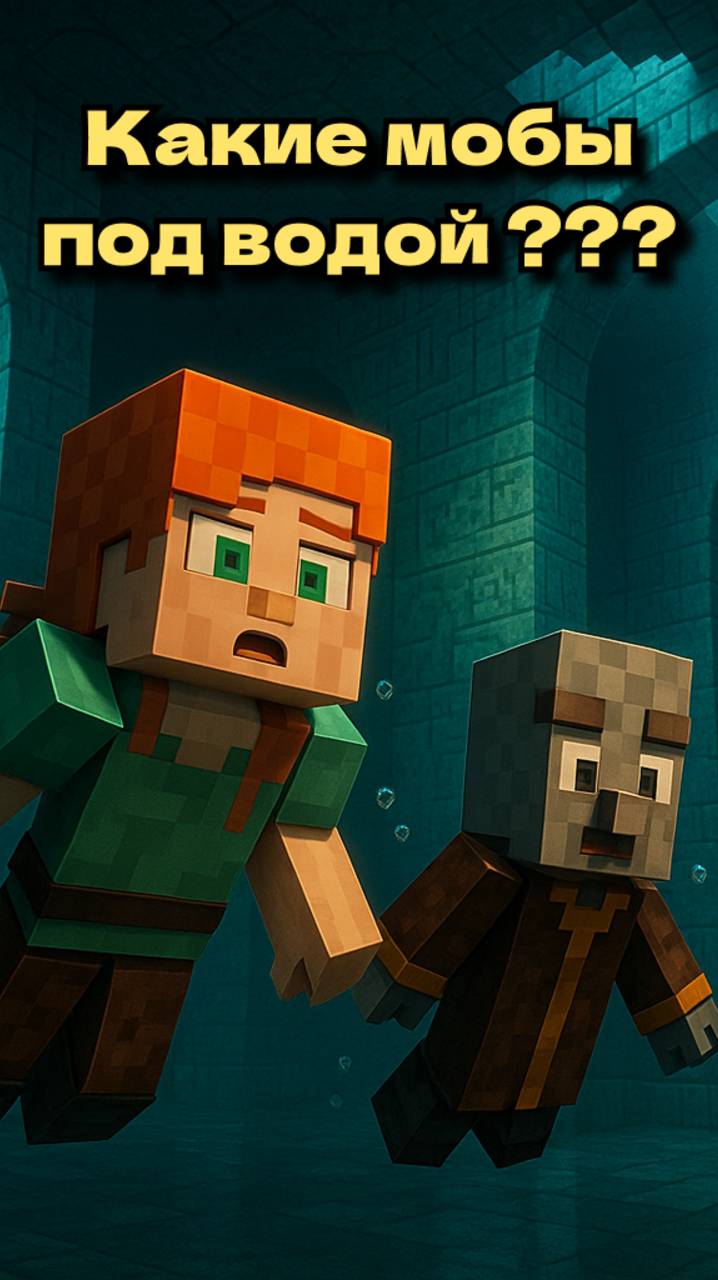 Подводная крепость Minecraft | Сокровище Древнего стража