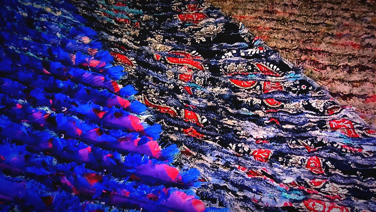 Удивительная лоскутная техника при которой рисунок ткани не имеет значения. Текстильные меха.