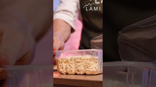 Авторский десерт с тертым сыром LAMI