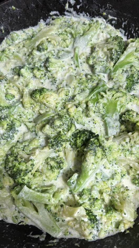 Брокколи в сметанно-чесночном соусе #брокколи #ПП #правильноепитание #полезнаяеда #пропокушать #вкус