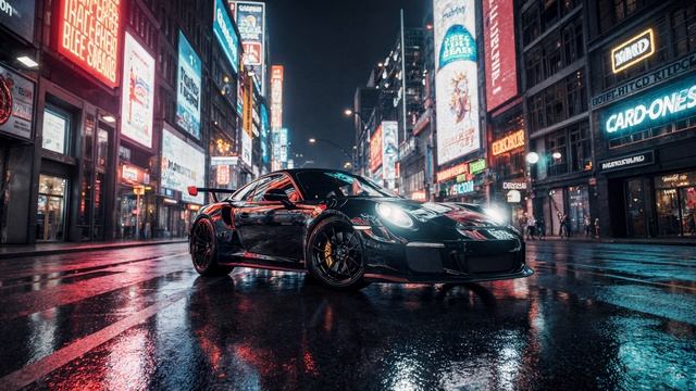 Фонк, электронная музыка, в машину 4К/ Chill Phonk Background music 4K