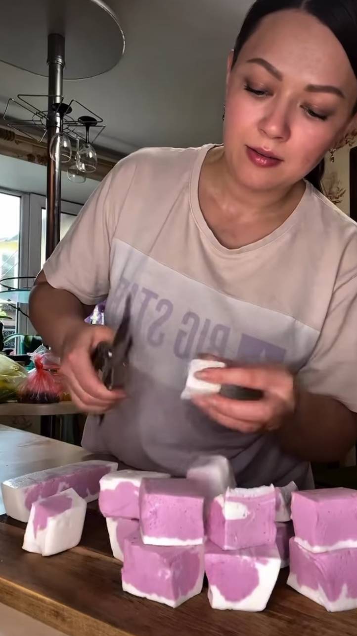 Самый быстрый и самый вкусный маршмеллоу ! 🍒Обязательно сохраняйте и готовьте 💯!🔥🔥