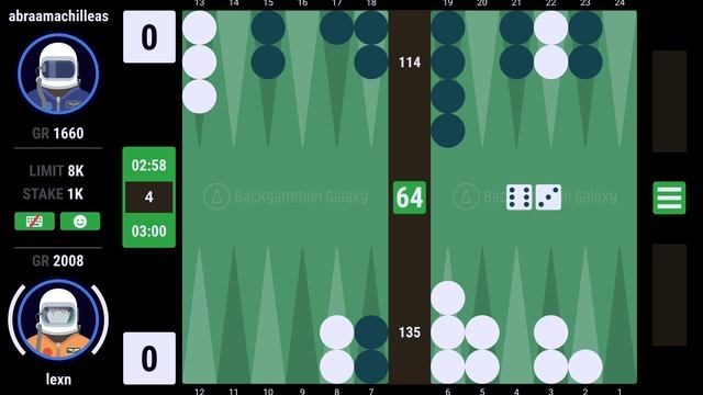 ПРАКТИКУЮСЬ НА BACKGAMMON GALAXY | НАРДЫ ОНЛАЙН | NO COMMENTS |