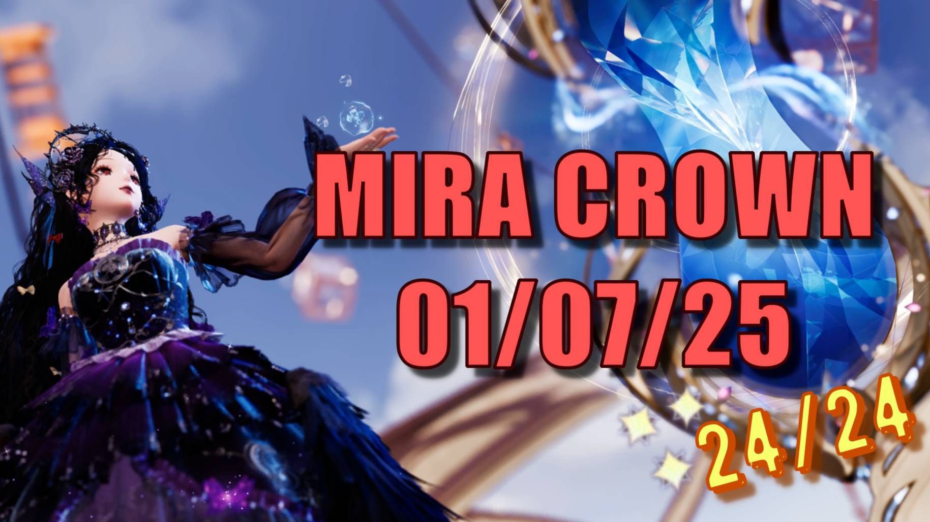 [INFINITY NIKKI]: 24/24 ЗВЕЗД В НОВОЙ MIRA CROWN!
