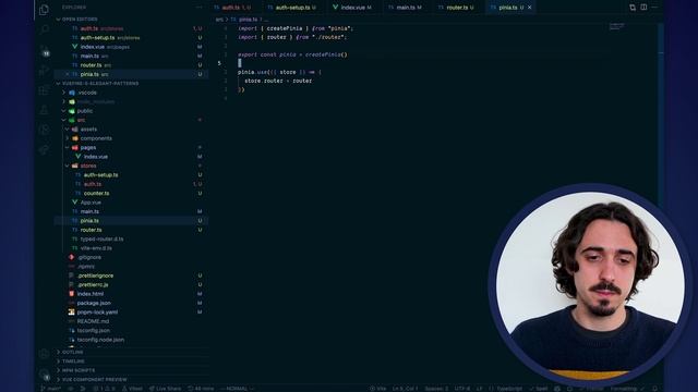 2. Using the Router within a Store and vice versa