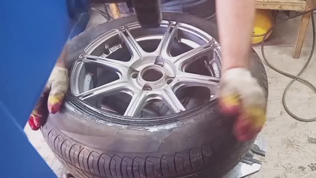 Сборка автошин руками